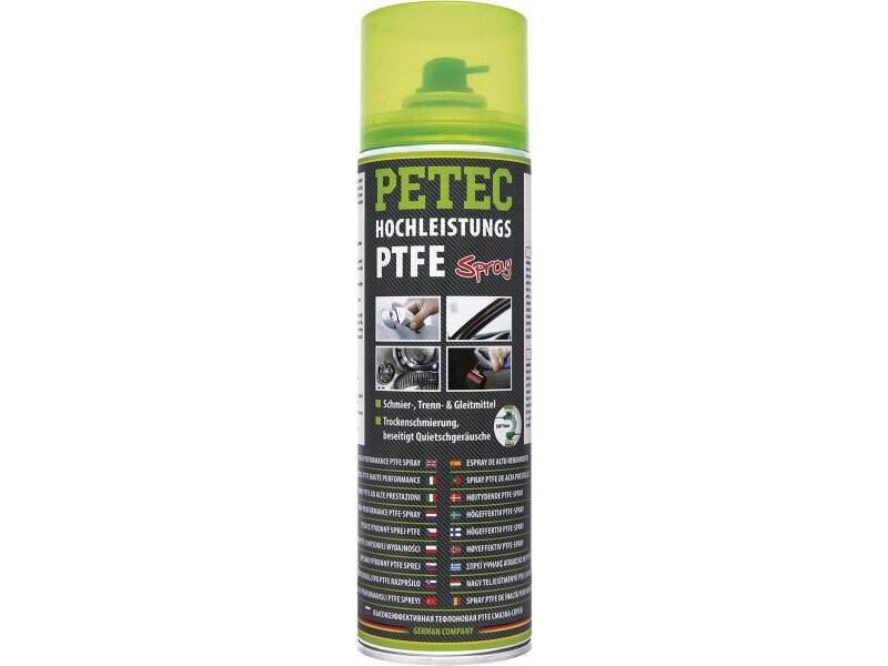 PETEC Hochleistungs-PTFE-Spray; 500 ml - WÖMBI - Motorradteile | Wälz